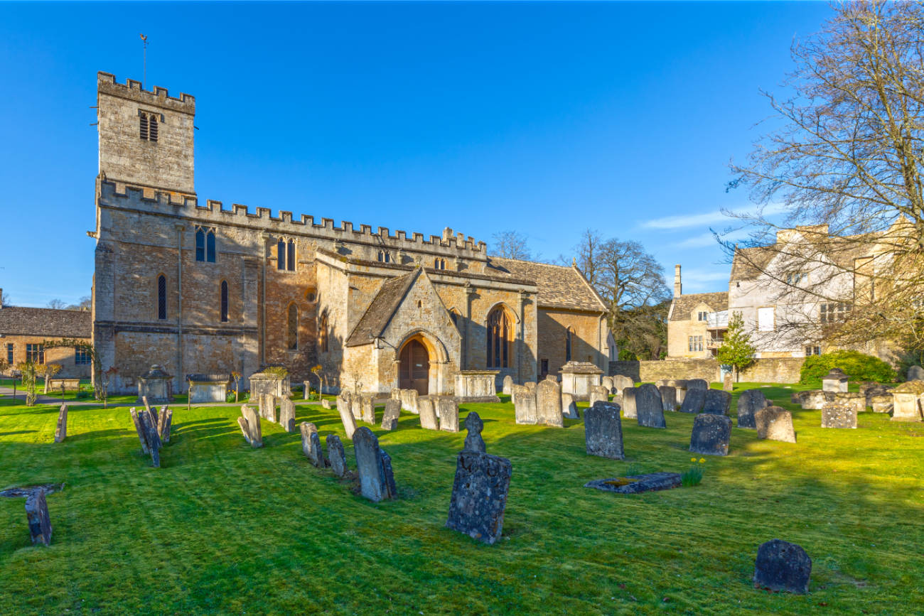 St. Mary's Church in Bibury - Information and church photos